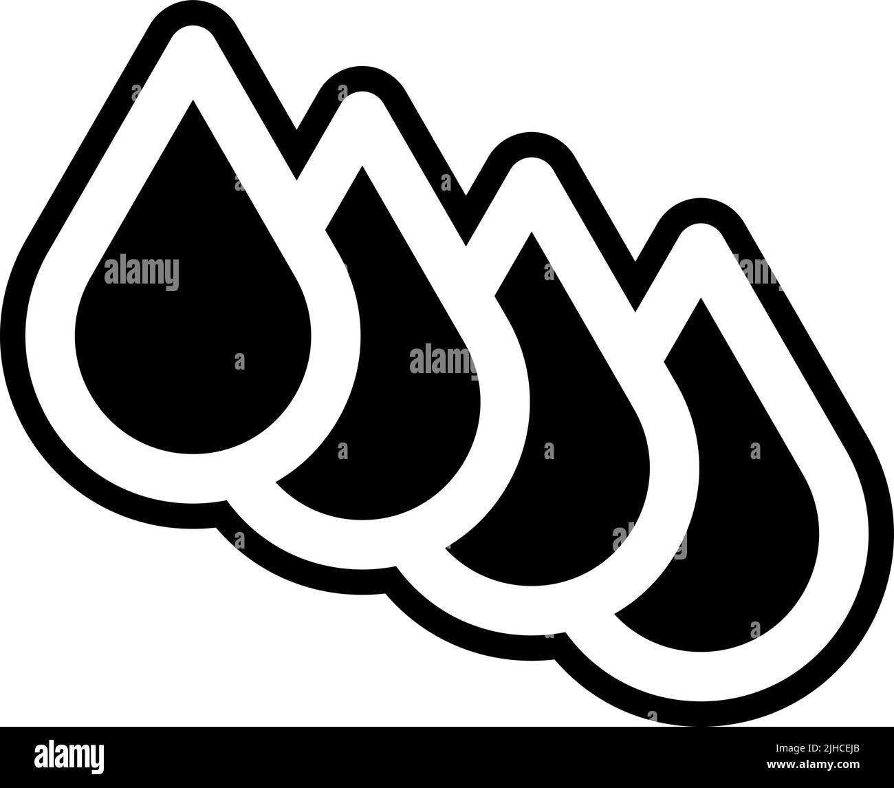 Printing drop Stock Vector Image & Art - Alamy