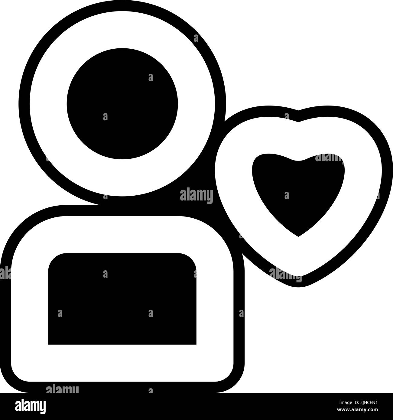 Connecting people social network icon Black and White Stock Photos ...