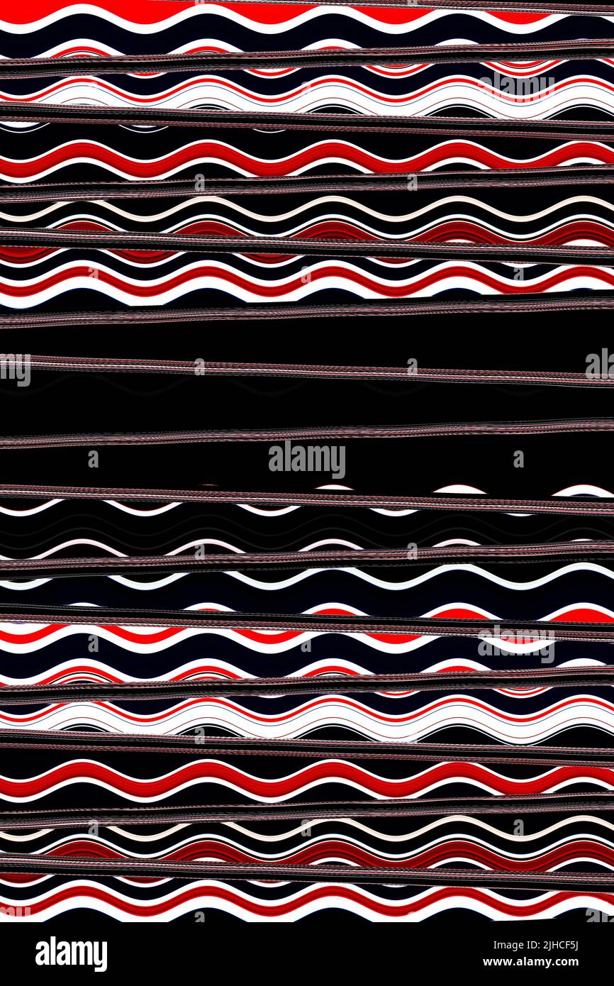 Abstract and contemporary digital art stripes design Stock Photo - Alamy