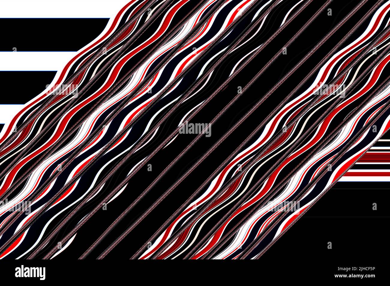 Abstract and contemporary digital art stripes design Stock Photo - Alamy