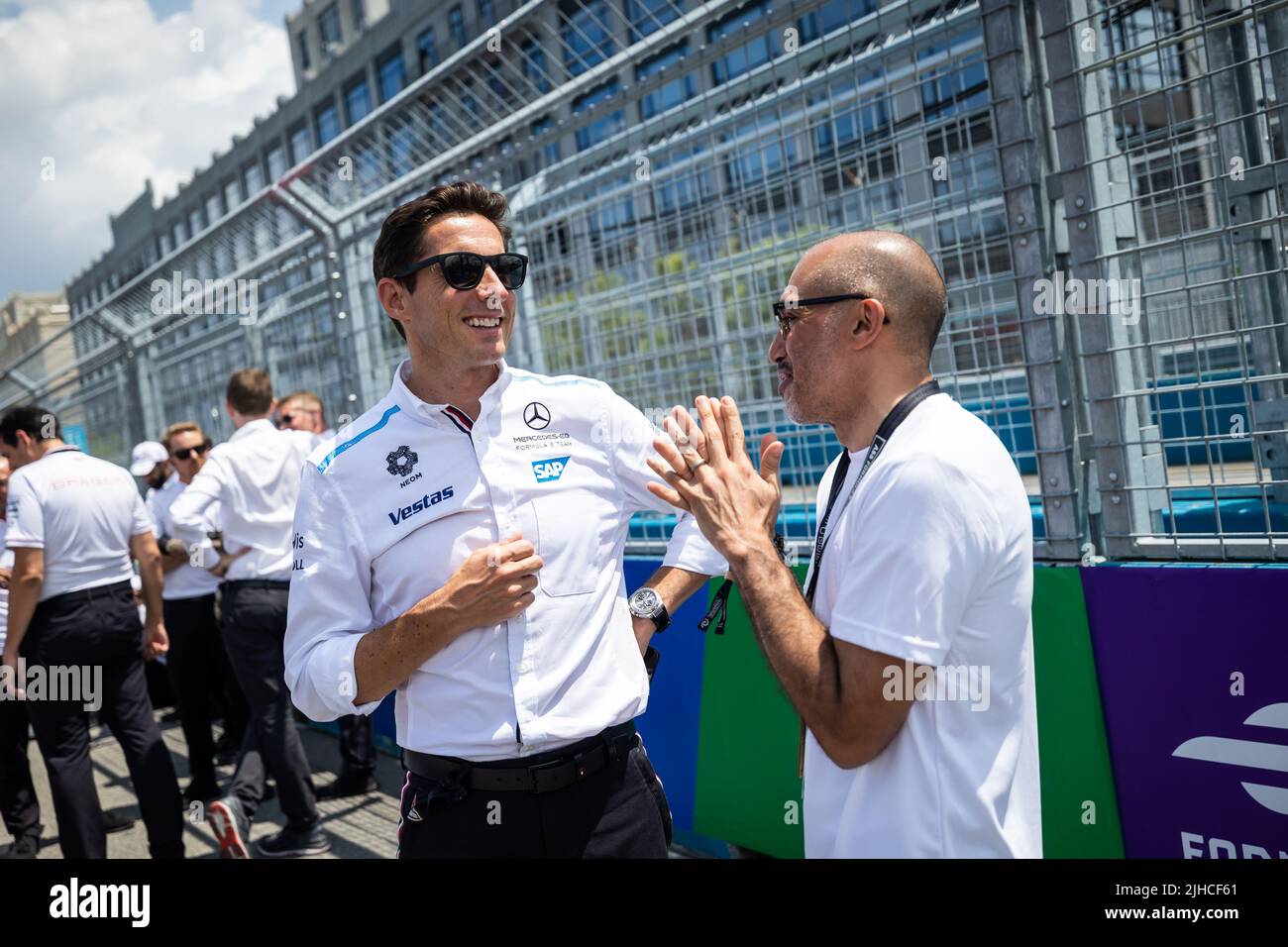 New York, USA. 17th July, 2022. JAMES Ian, the Team Principal of the ...