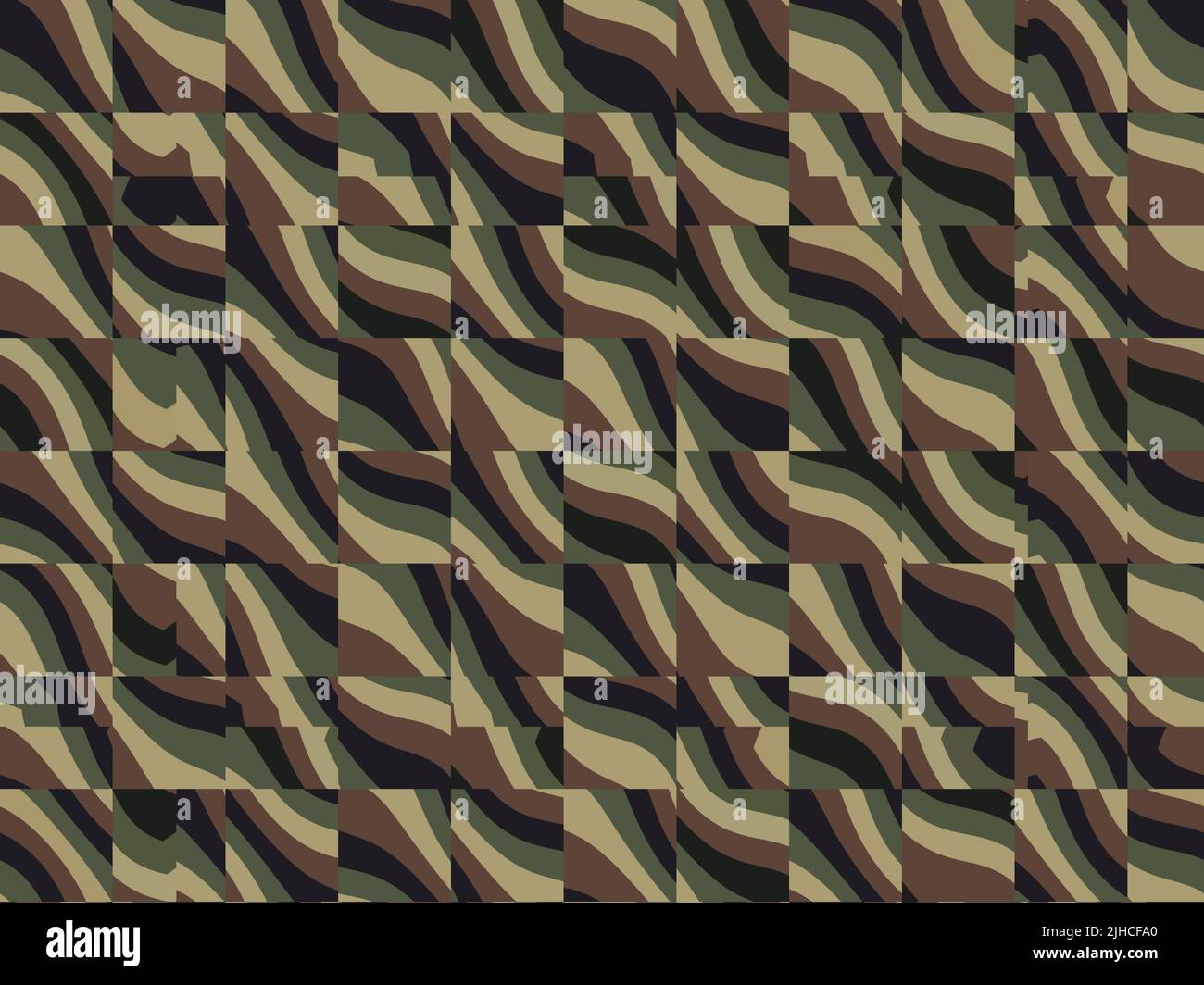 Abstract and contemporary digital art camouflage pattern Stock Photo ...