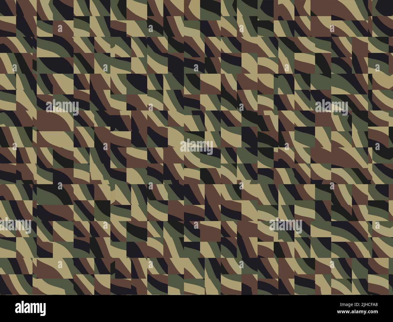 Abstract and contemporary digital art camouflage pattern Stock Photo ...