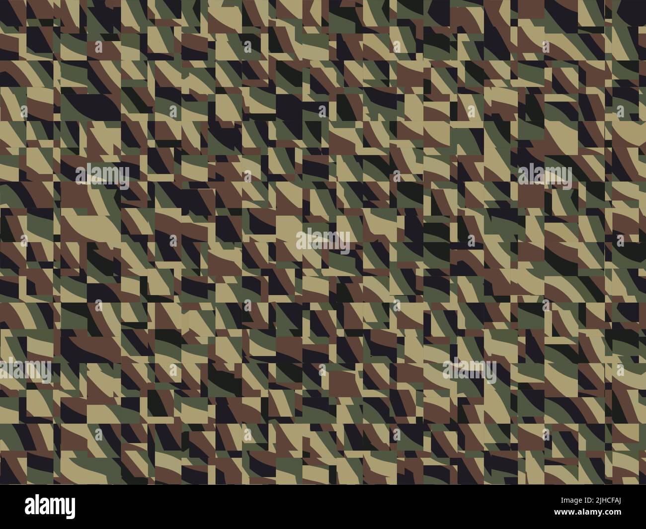 Abstract and contemporary digital art camouflage pattern Stock Photo ...