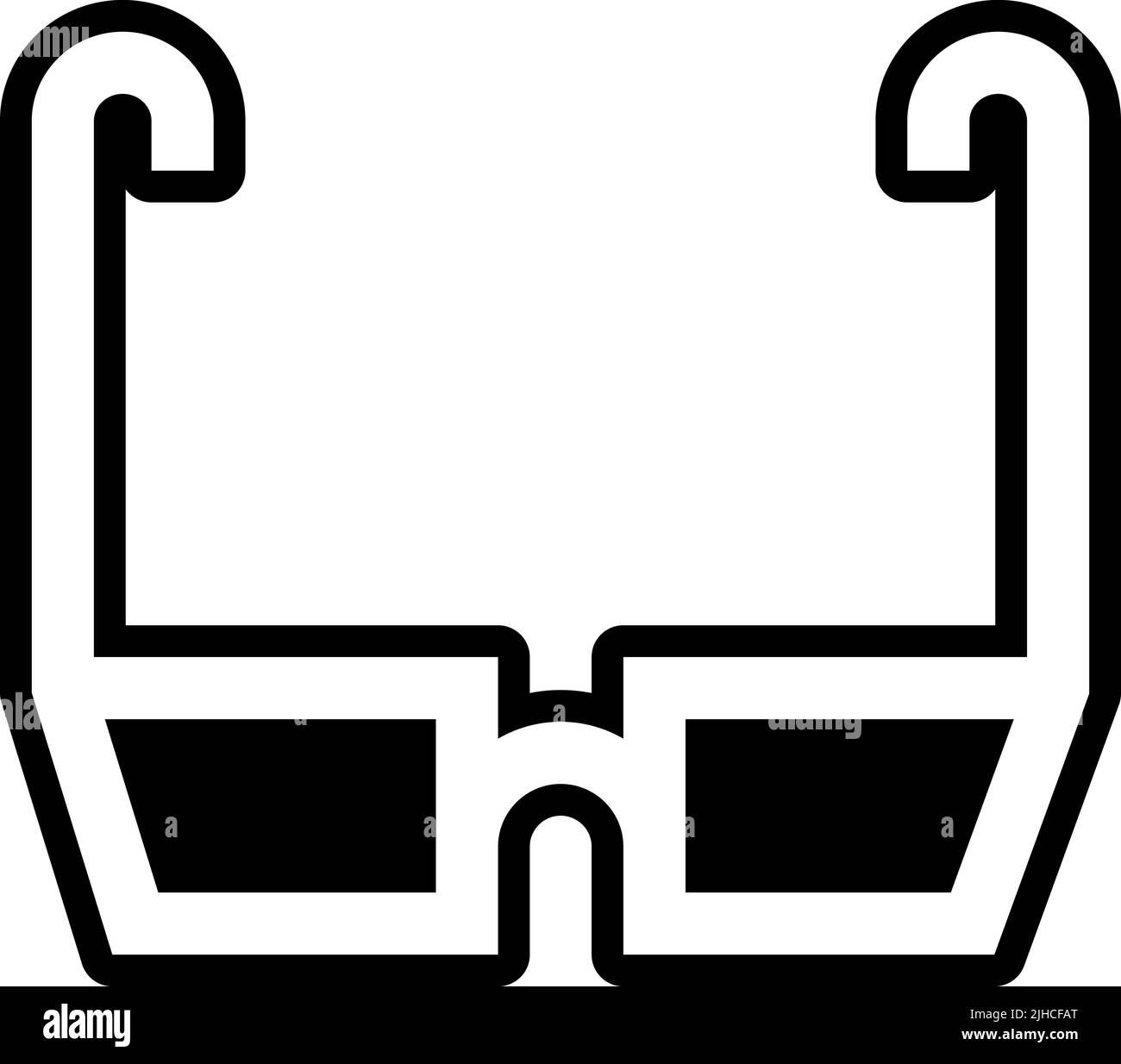 Superhero sunglasses Stock Vector Image & Art - Alamy