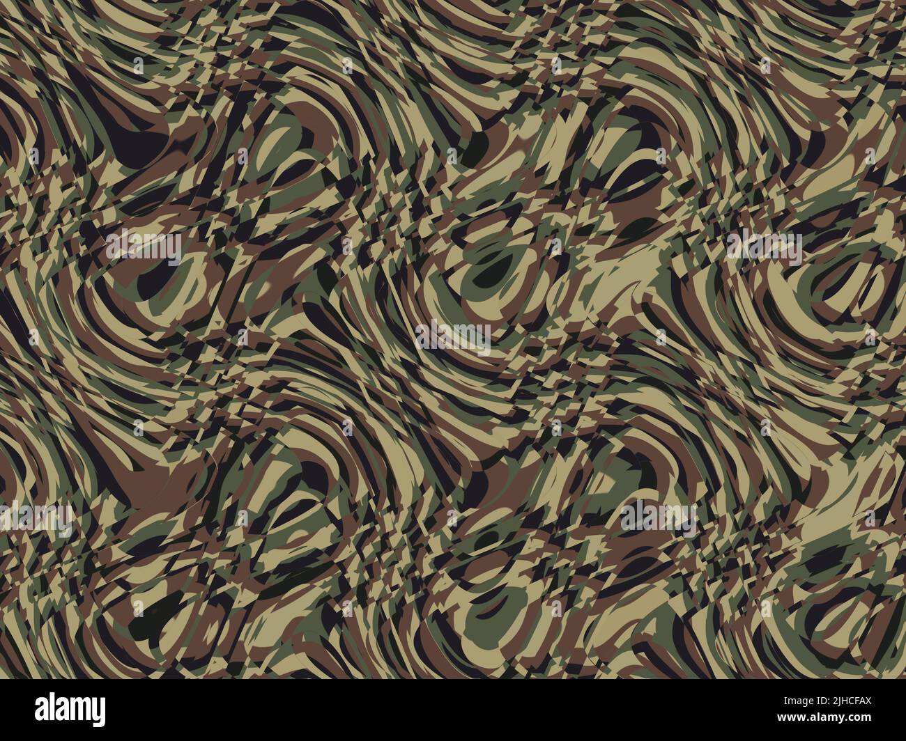Abstract and contemporary digital art camouflage pattern Stock Photo ...