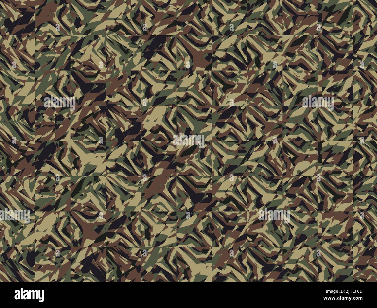 Abstract and contemporary digital art camouflage pattern Stock Photo ...