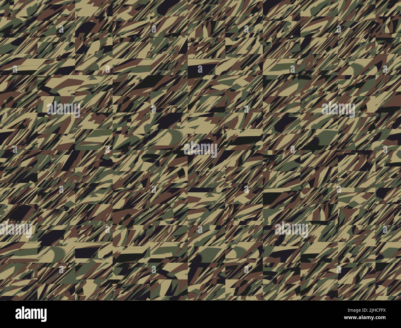 Abstract and contemporary digital art camouflage pattern Stock Photo ...