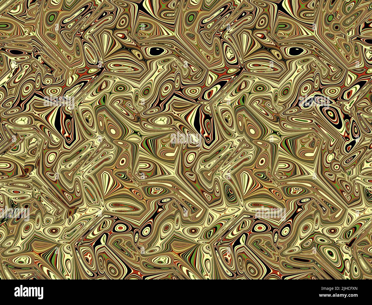 Abstract and contemporary digital art waves pattern Stock Photo - Alamy