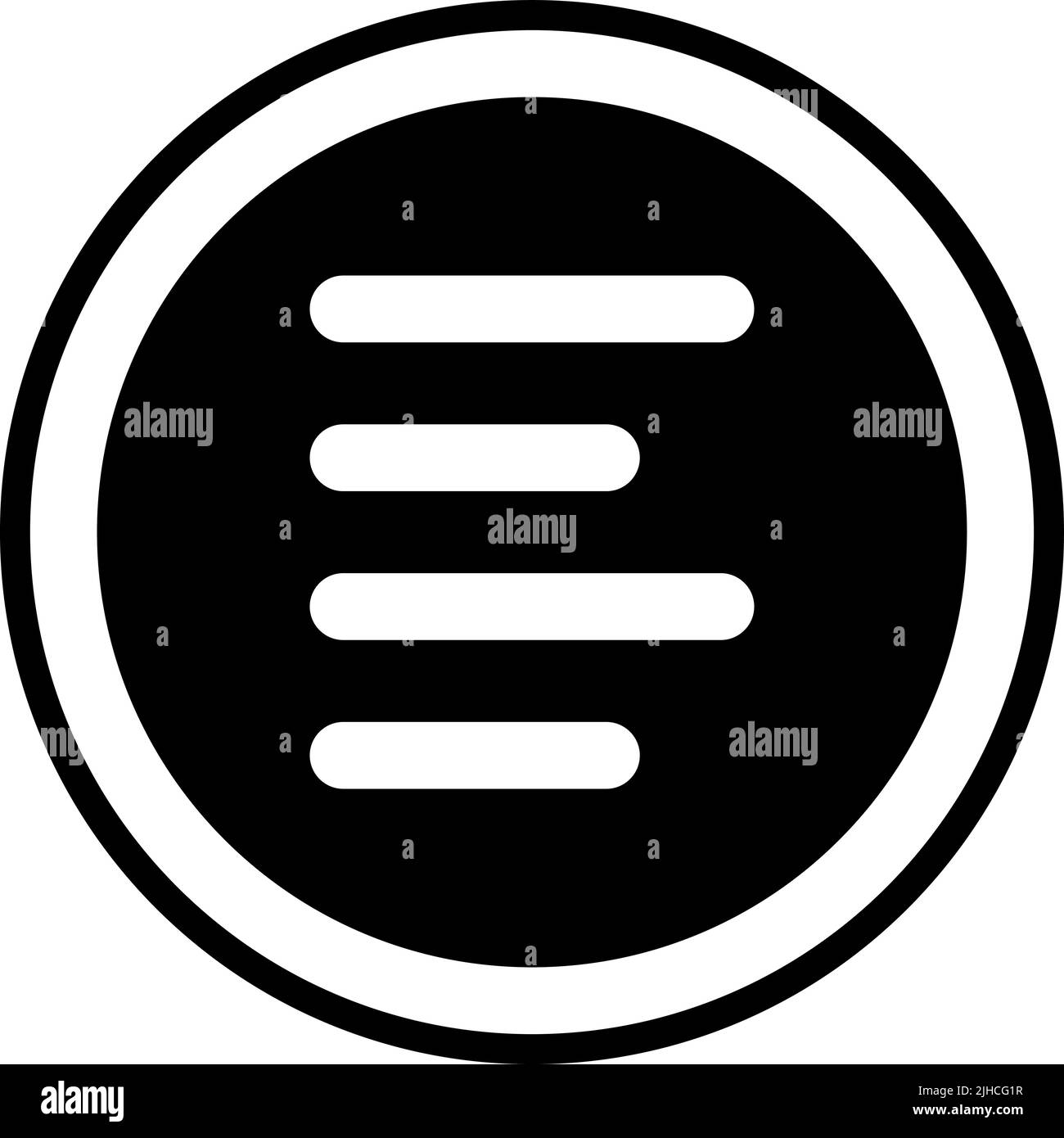 Text editor left alignment Stock Vector Image & Art - Alamy