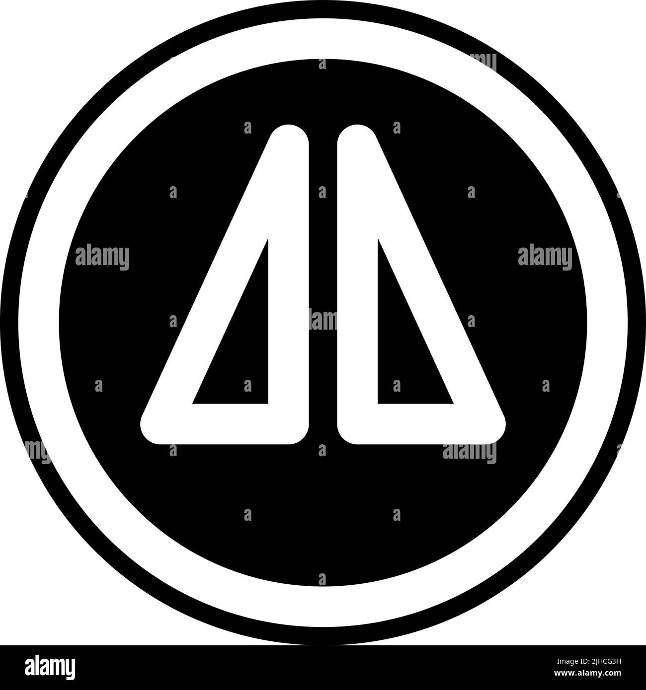 Text editing icon illustration Black and White Stock Photos & Images ...