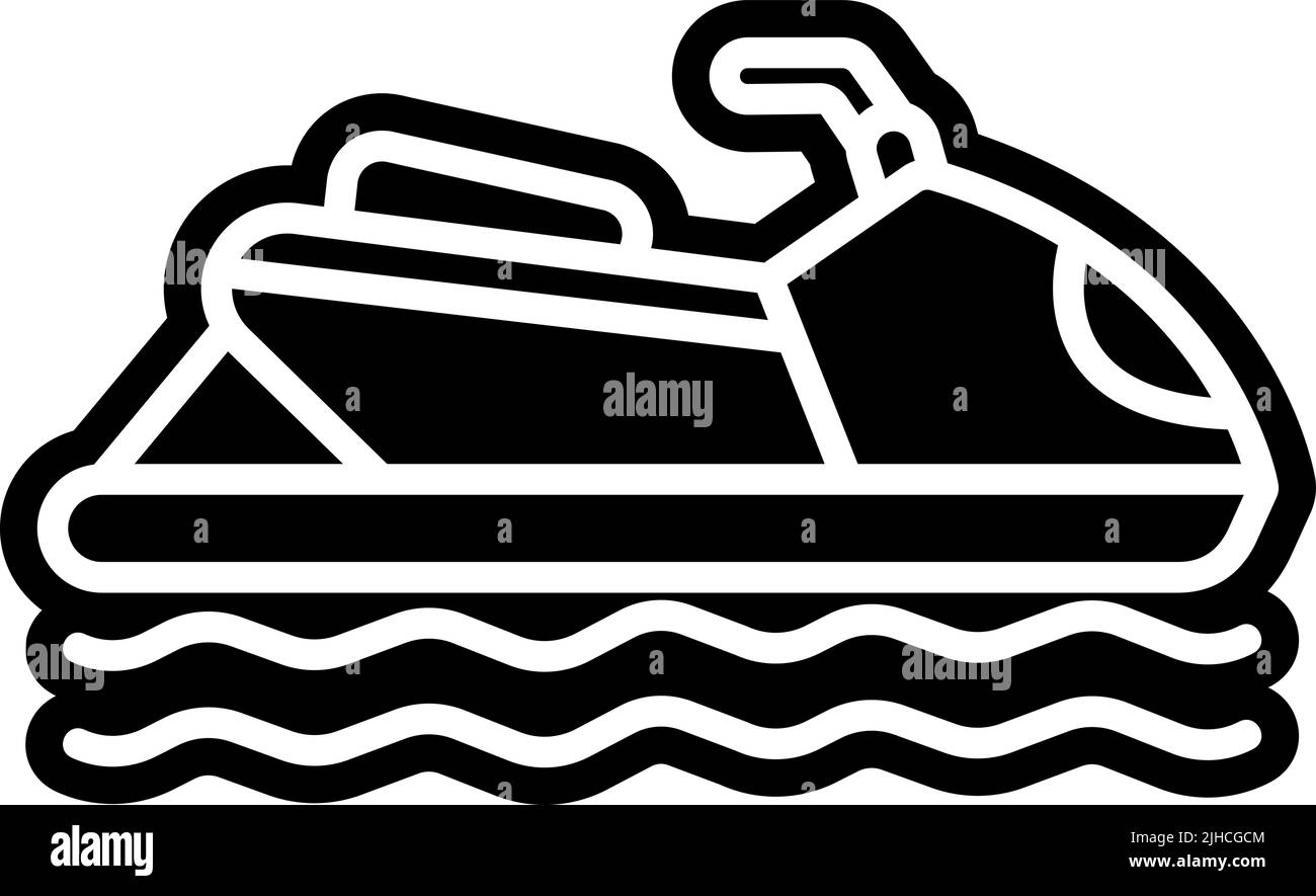 Jet ski at sea Black and White Stock Photos & Images - Alamy