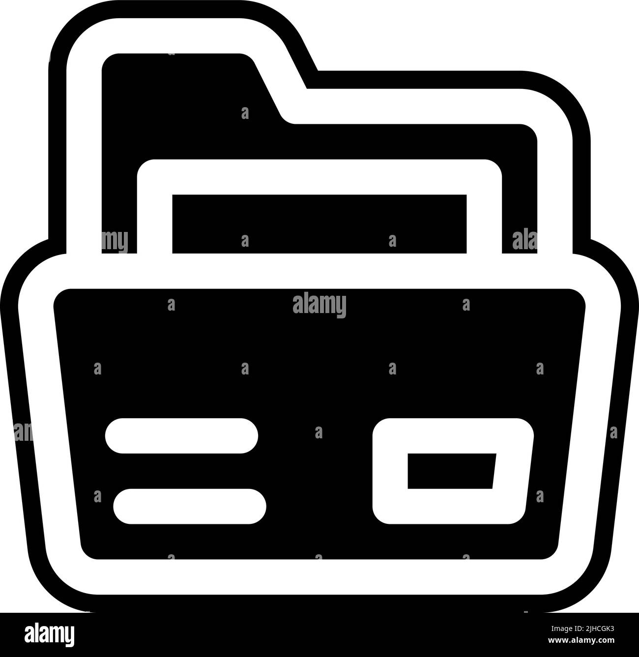 Workplace folder Stock Vector Image & Art - Alamy