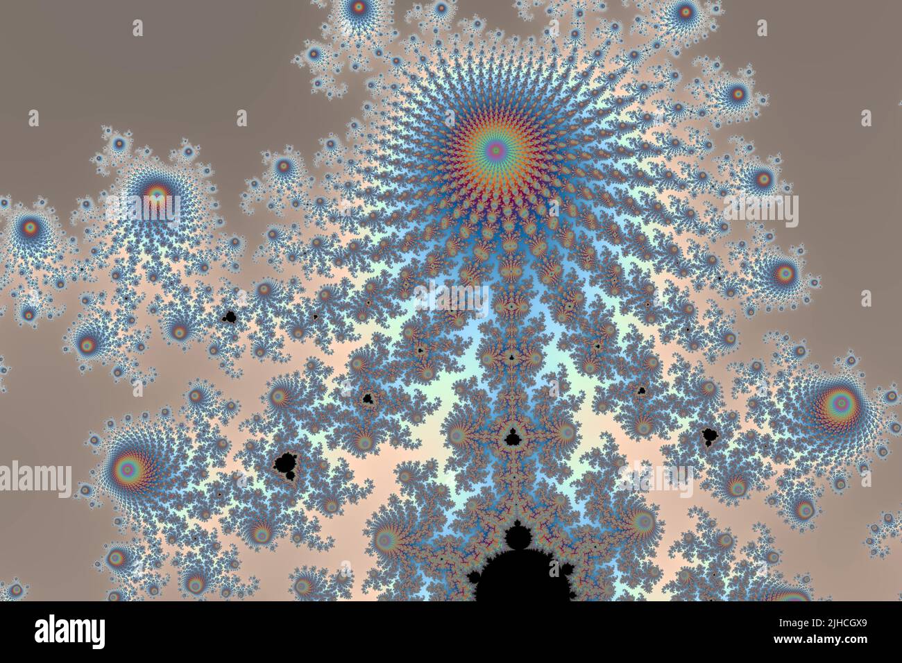 Zoom into the mandelbrot set hi-res stock photography and images - Alamy