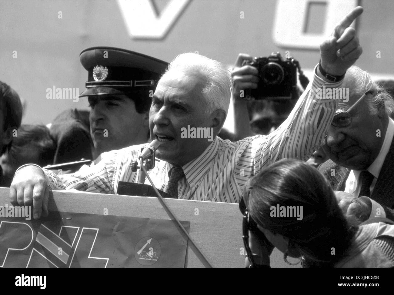 Romanian politician Radu Câmpeanu, 1990 Stock Photo - Alamy