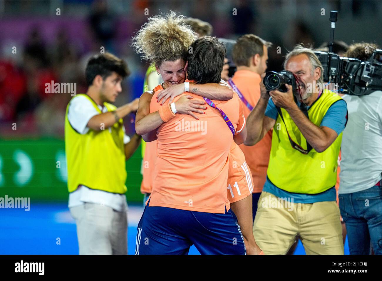 TERRASSA, SPAIN - JULY 17: Maria Verschoor of Netherlands during the ...