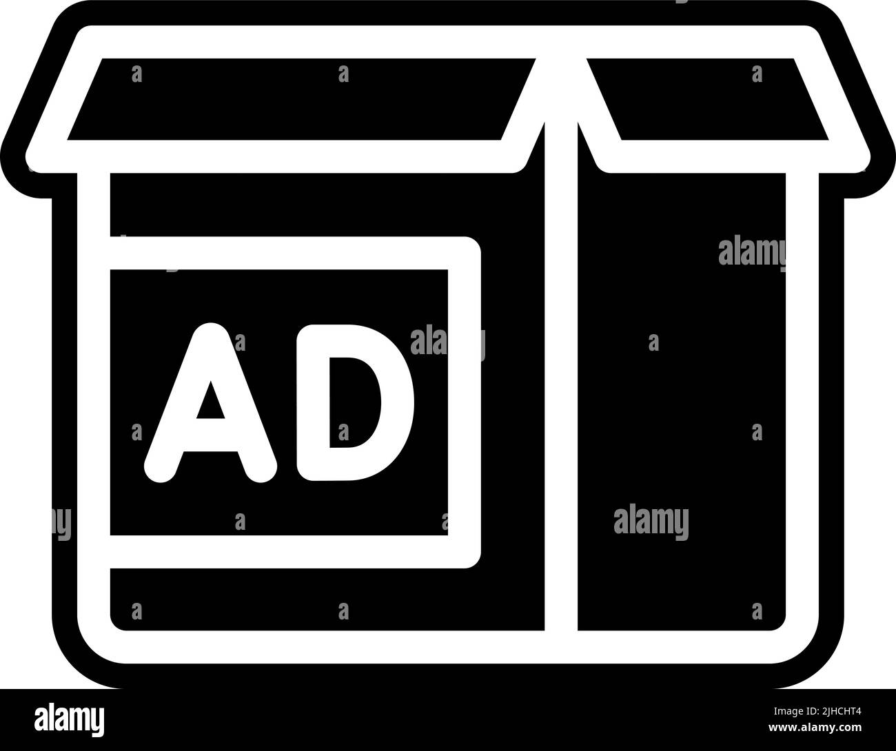 Advertising box hi-res stock photography and images - Alamy