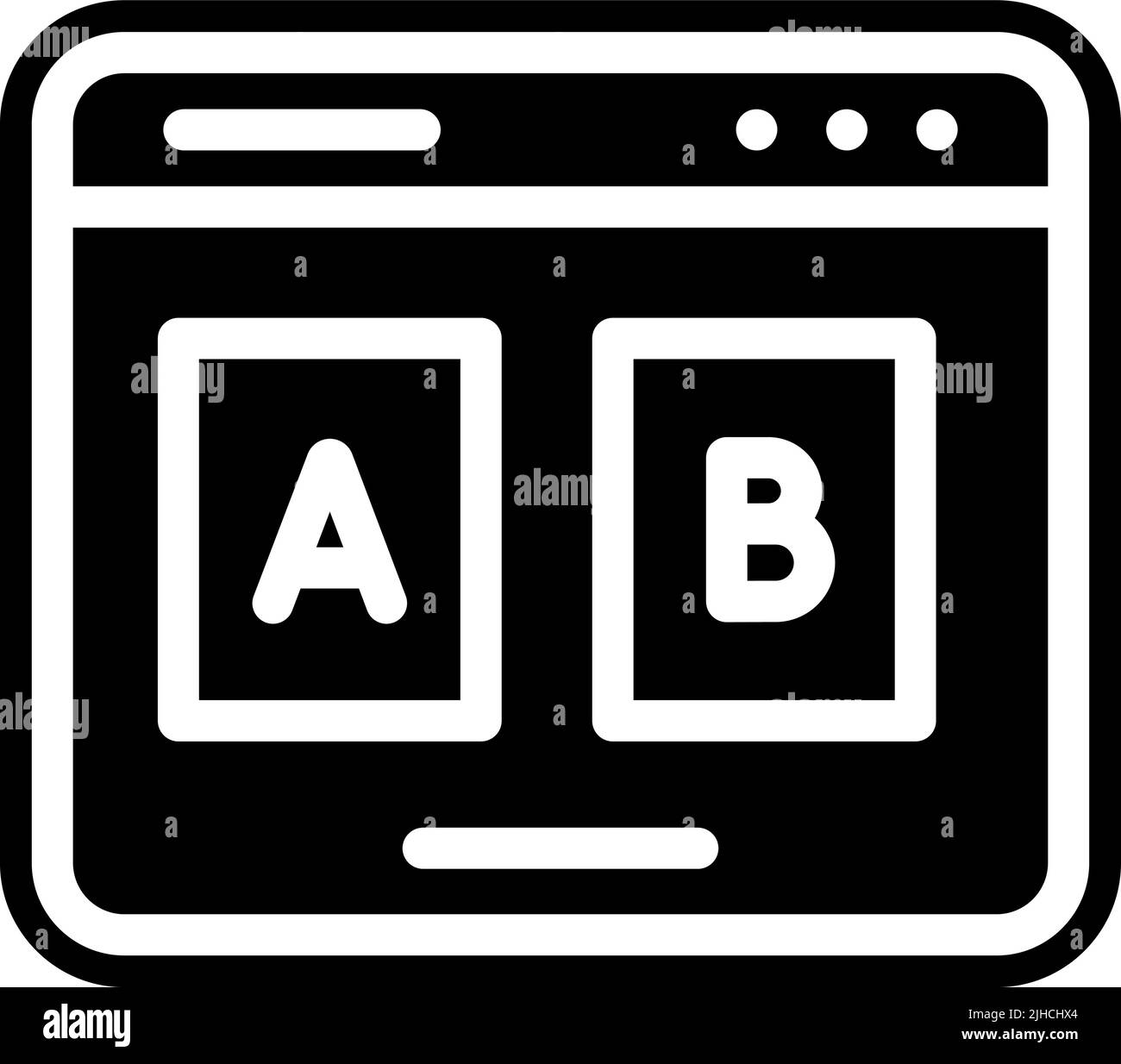 Split testing Stock Vector Images - Alamy