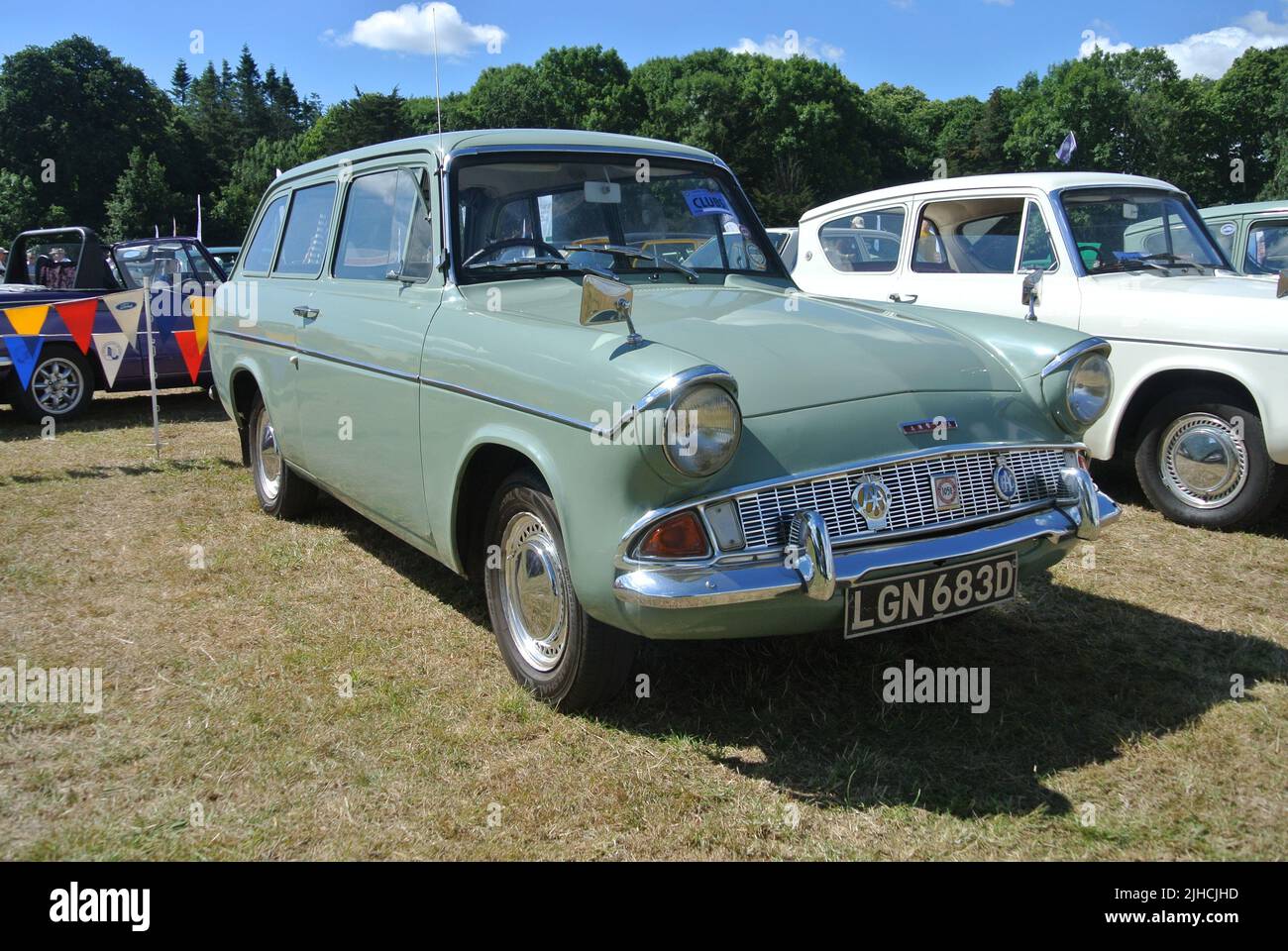 1966 ford anglia 1200 deluxe hi-res stock photography and images - Alamy