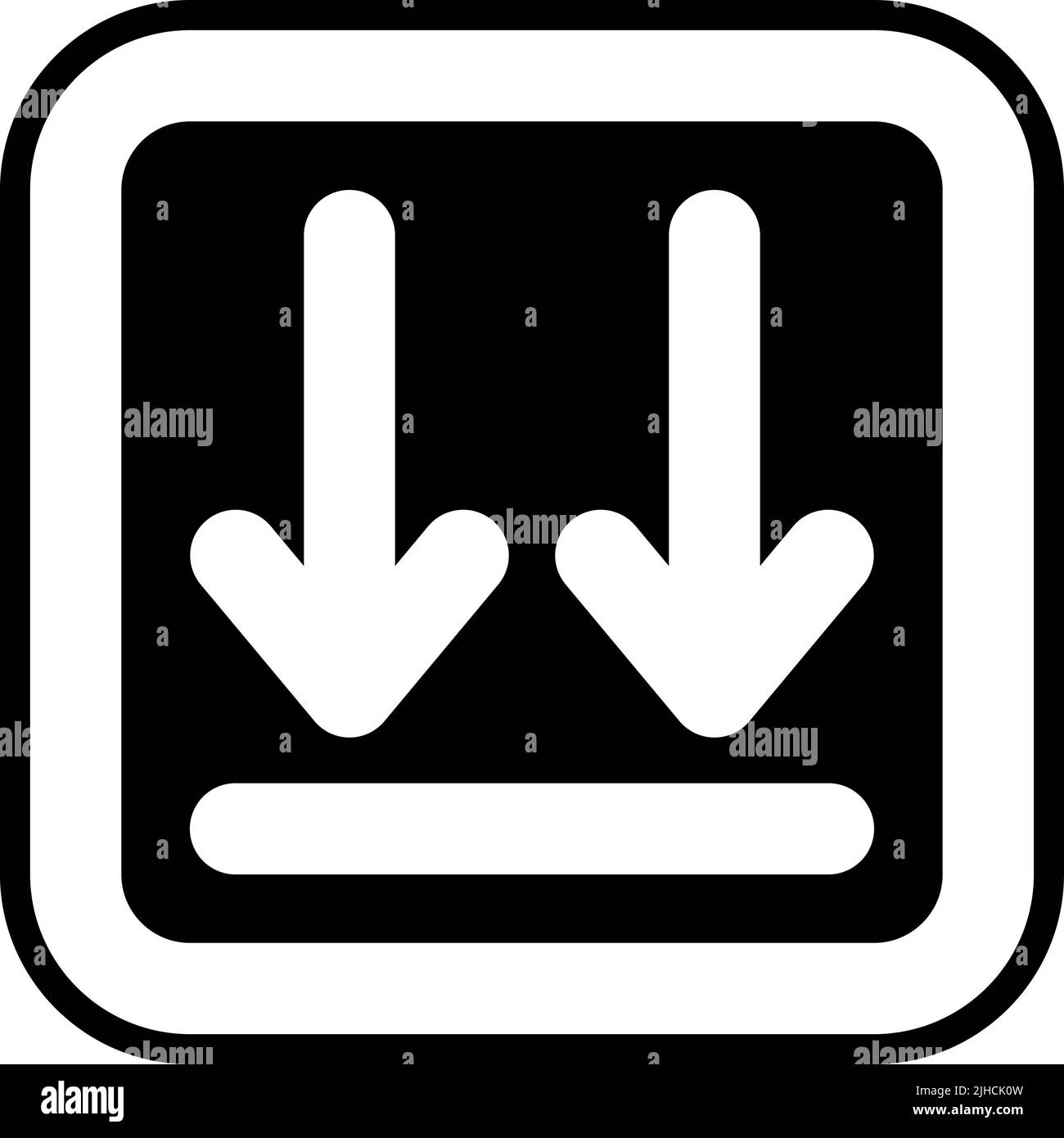 Plastic black arrows in Stock Vector Images - Alamy