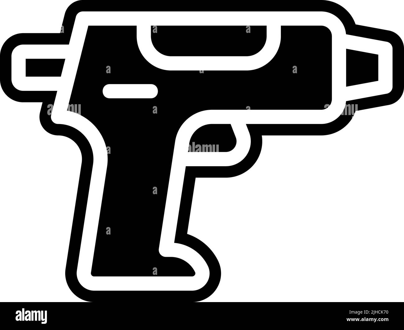 Glue gun isolated Stock Vector Images - Alamy