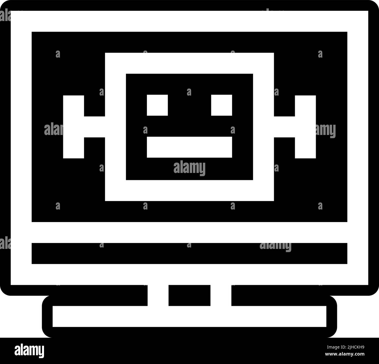 Artificial Intelligence Computer Stock Vector Image And Art Alamy