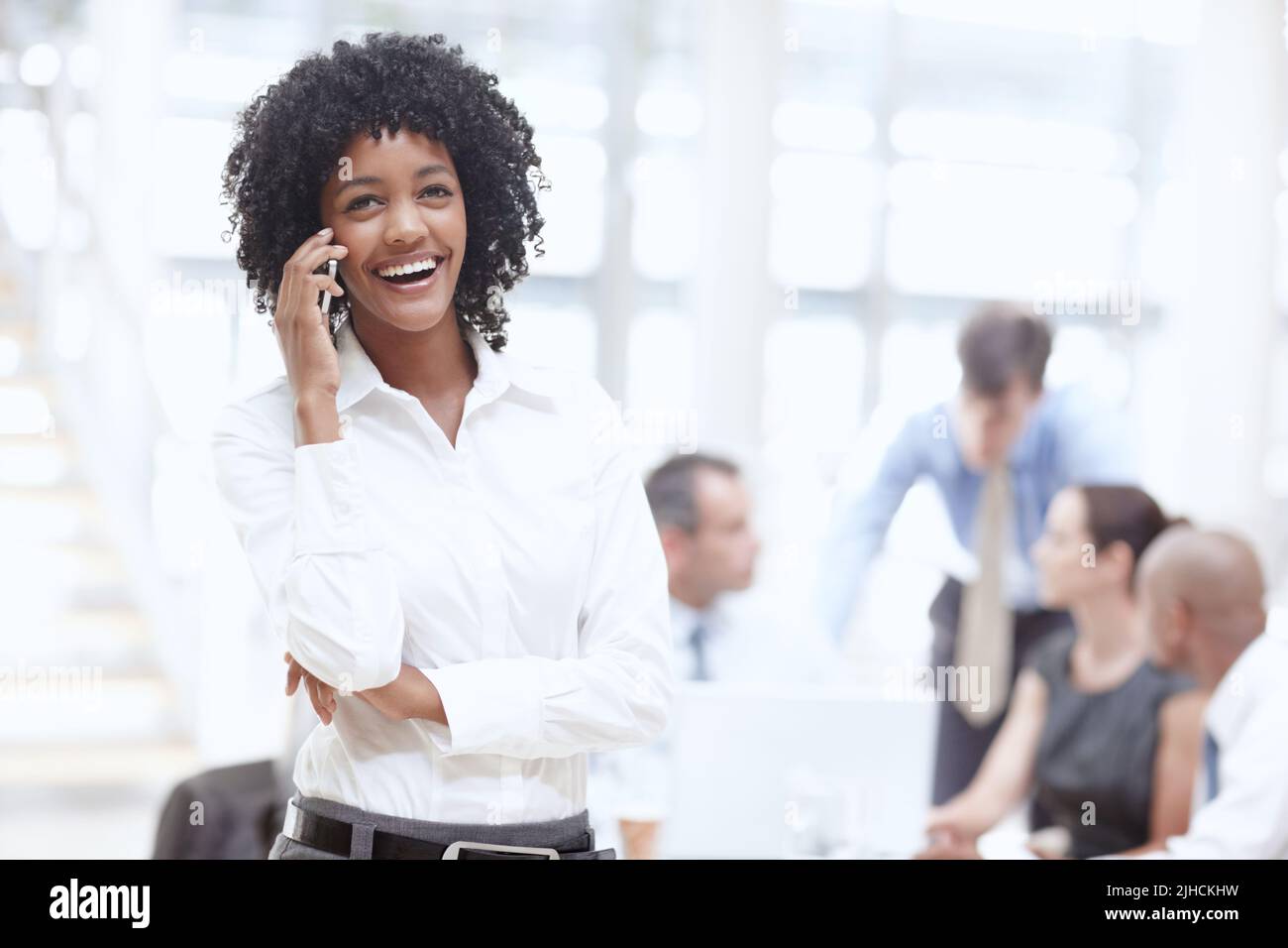 Happy young african businessman catching hi-res stock photography and ...