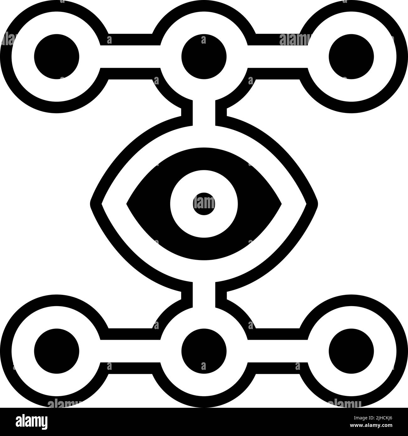 Artificial intelligence network Stock Vector Image & Art - Alamy