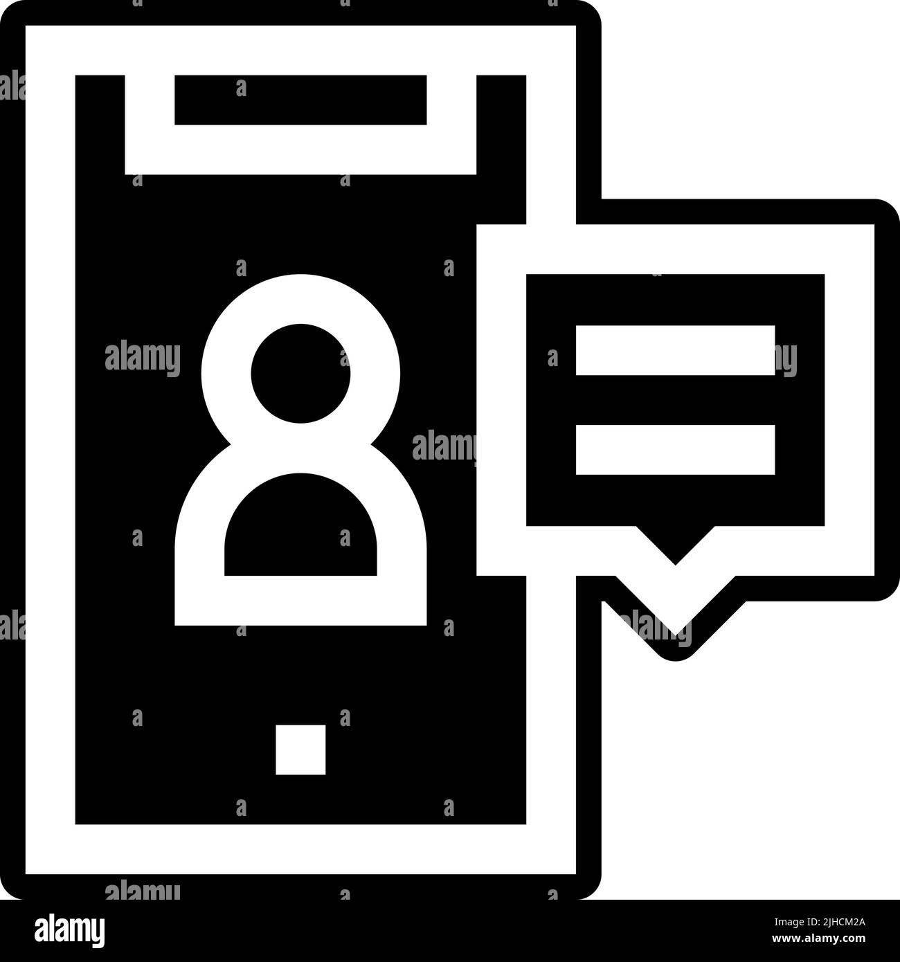 Ai chat virtual smartphone Black and White Stock Photos & Images - Alamy