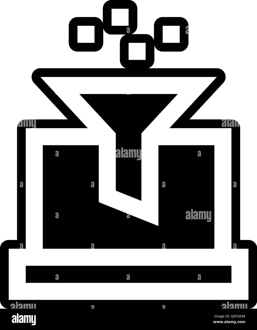 Artificial intelligence filter Stock Vector Image & Art - Alamy