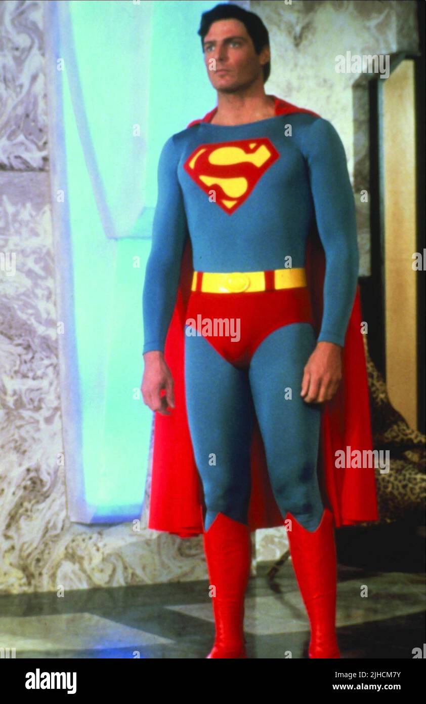 CHRISTOPHER REEVE, SUPERMAN IV: THE QUEST FOR PEACE, 1987 Stock Photo ...