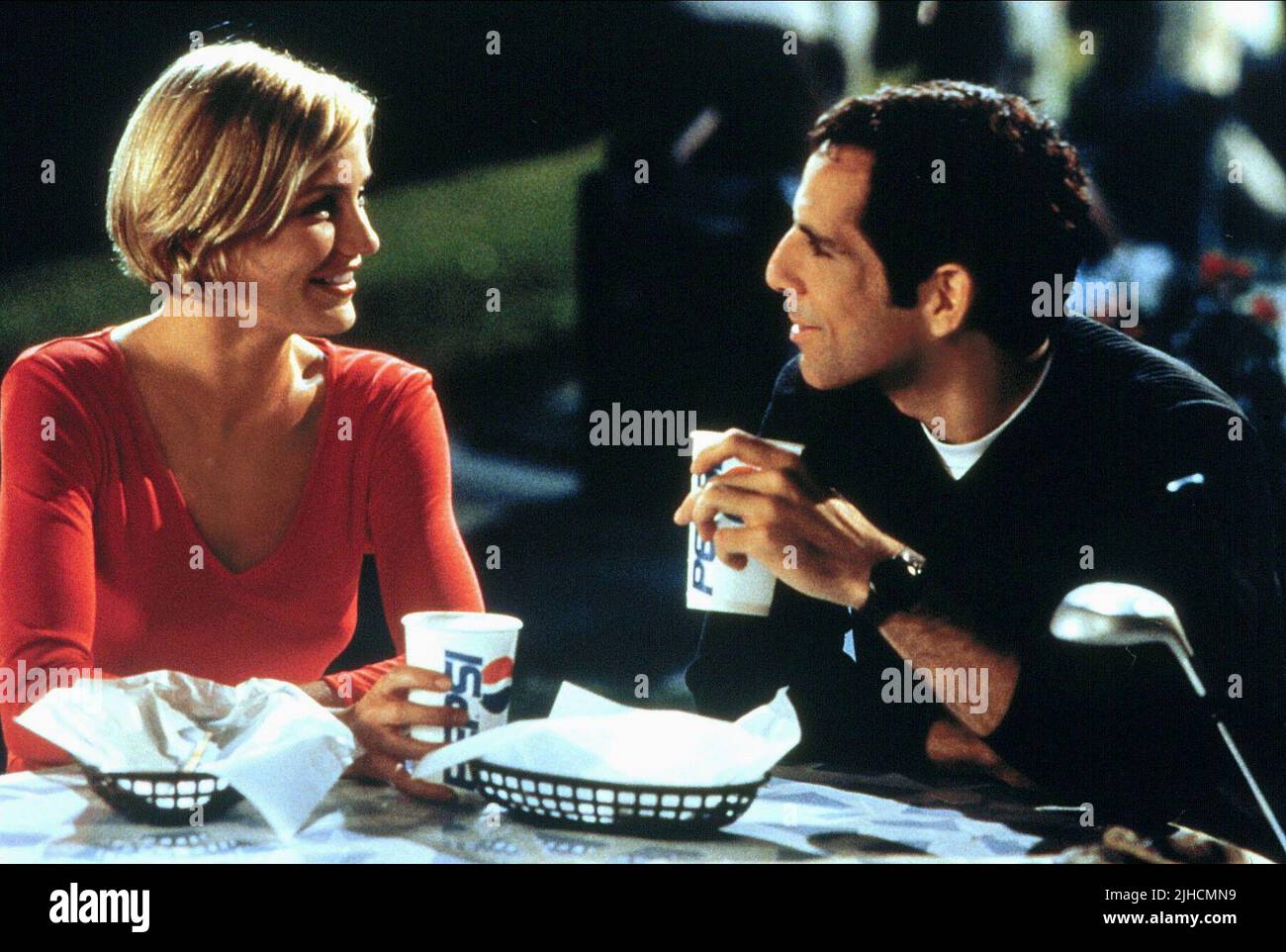 CAMERON DIAZ, BEN STILLER, THERE'S SOMETHING ABOUT MARY, 1998 Stock ...