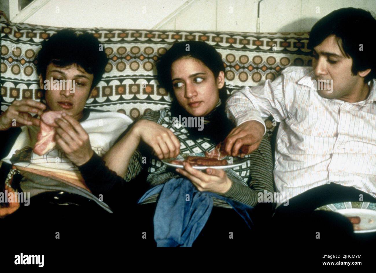 CHRIS BISSON, EMIL MARWA, JIMI MISTRY, EAST IS EAST, 1999 Stock Photo ...