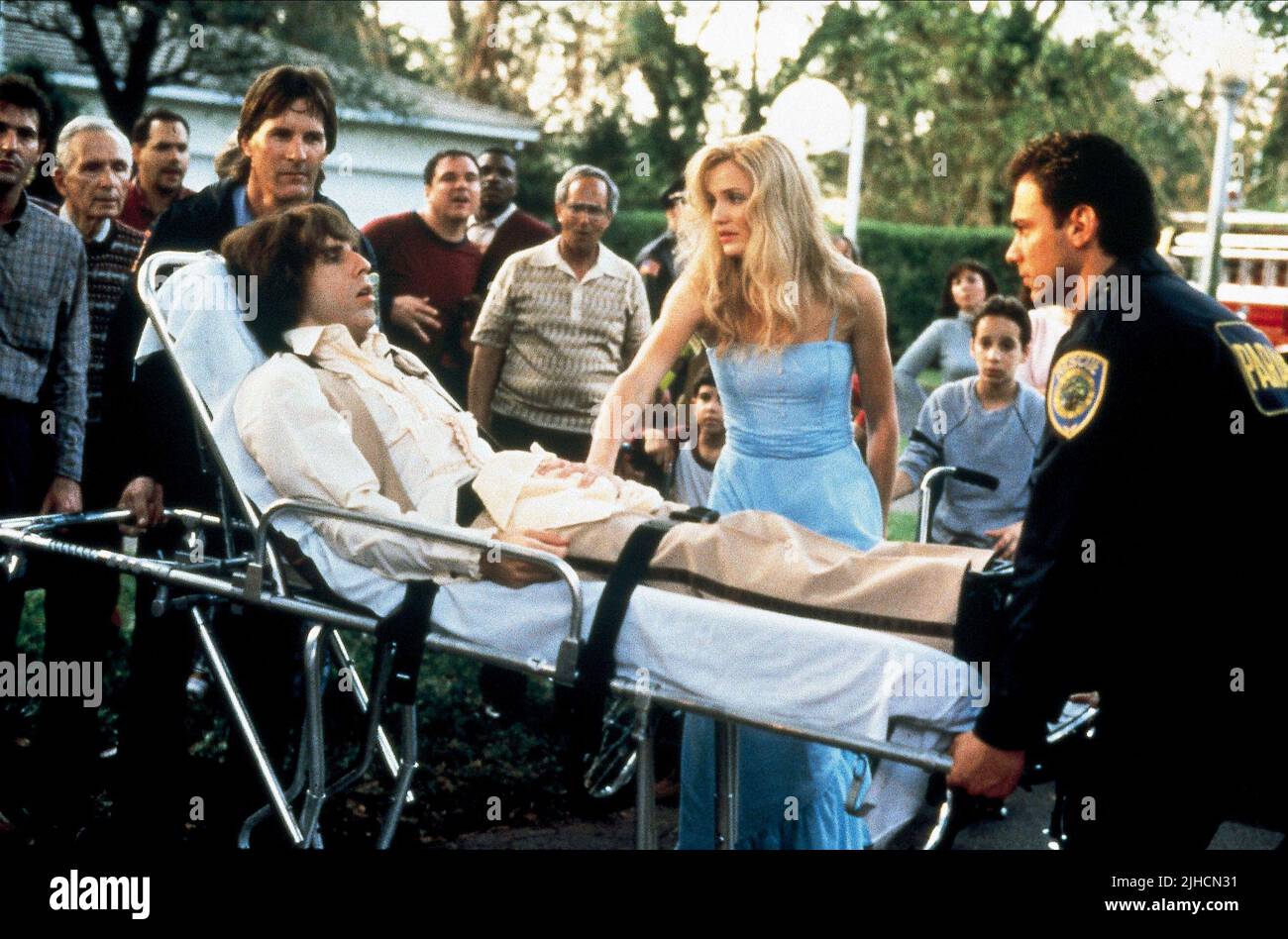 BEN STILLER, CAMERON DIAZ, THERE'S SOMETHING ABOUT MARY, 1998 Stock ...