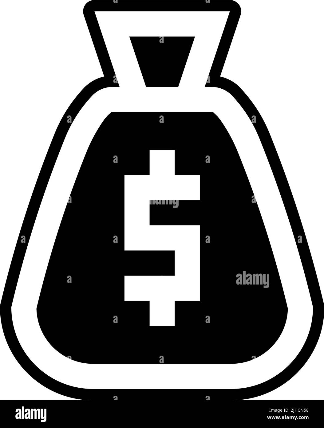 Bank and finance money bag Stock Vector Image & Art - Alamy