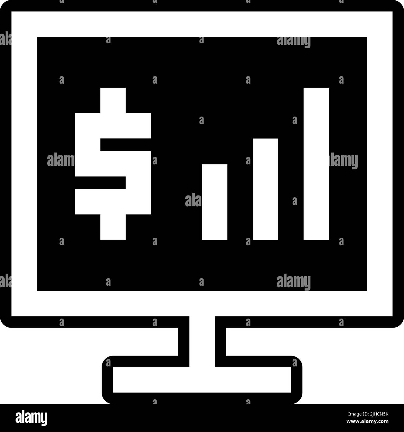 Bank and finance bar chart Stock Vector Image & Art - Alamy