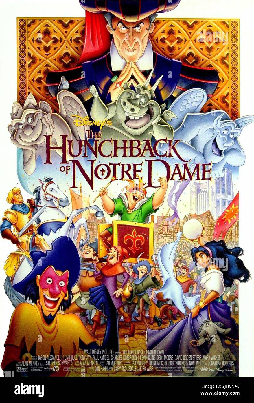 Disney hunchback 1996 hi-res stock photography and images - Alamy