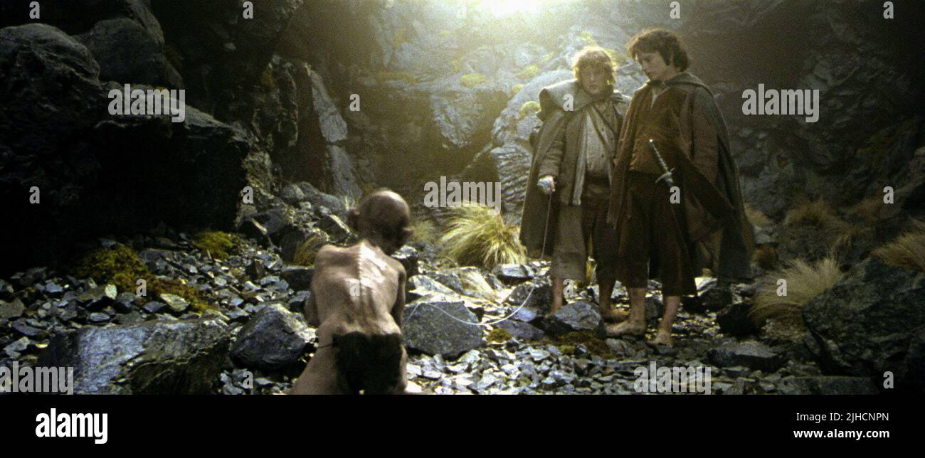 Gollum frodo sam hi-res stock photography and images - Alamy
