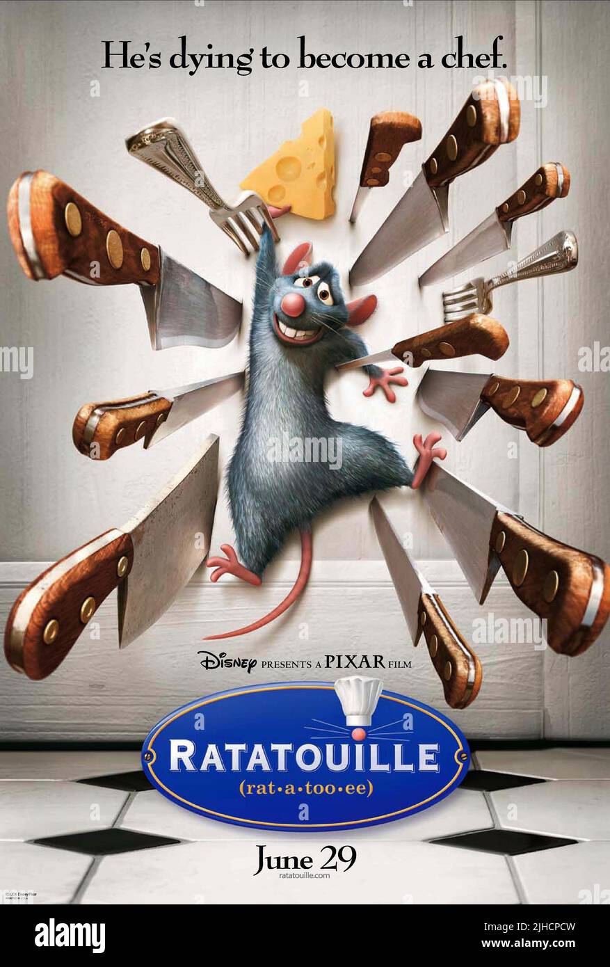 Disney ratatouille poster hi-res stock photography and images - Alamy
