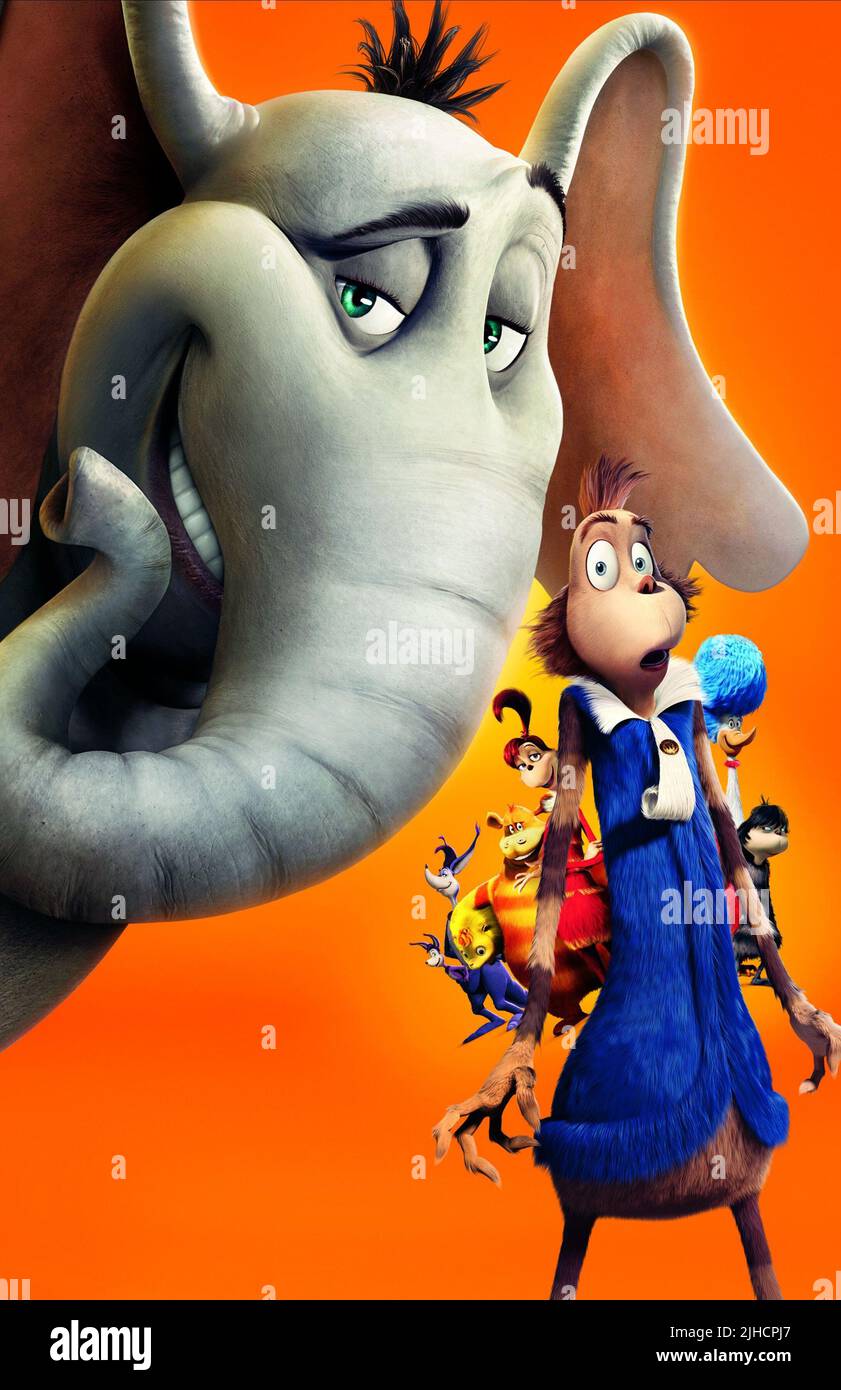 HORTON, THE MAYOR OF WHO-VILLE, HORTON HEARS A WHO!, 2008 Stock Photo ...