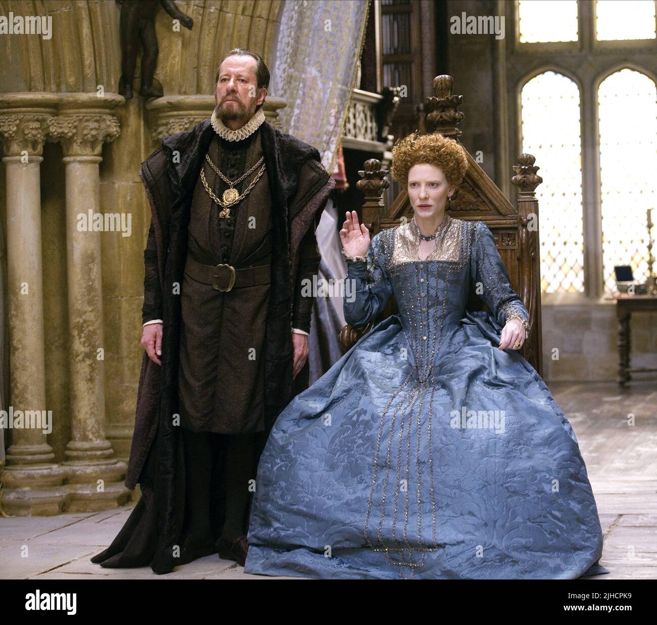 GEOFFREY RUSH, CATE BLANCHETT, ELIZABETH: THE GOLDEN AGE, 2007 Stock ...