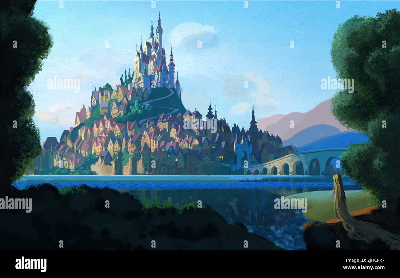 MOVIE SCENE, TANGLED , 2010 Stock Photo - Alamy