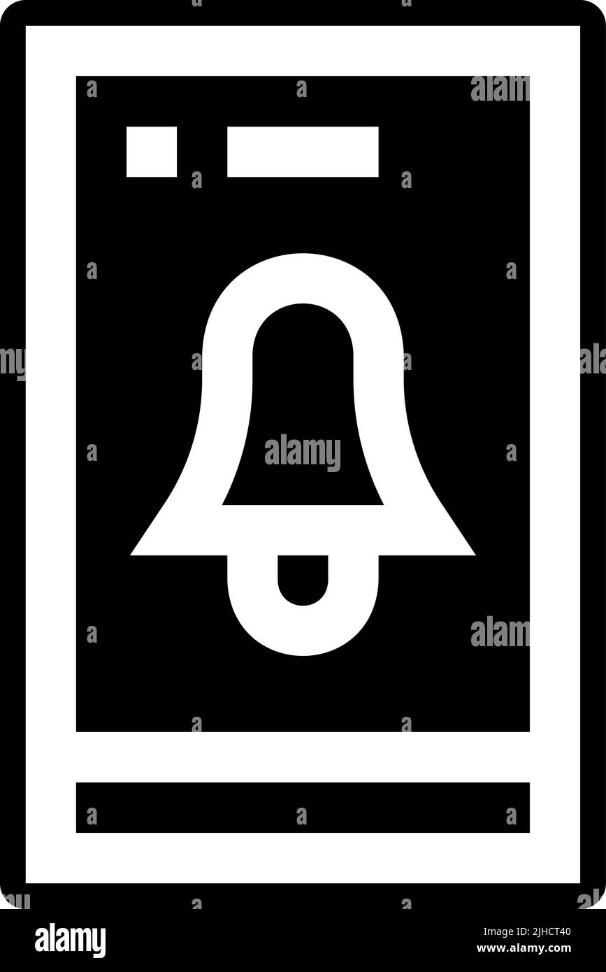 Laptop notification icon simple Stock Vector Images - Alamy