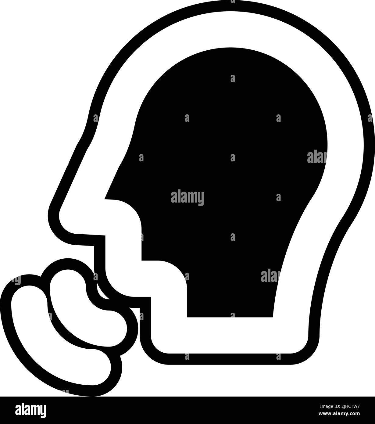 Man operator customer service speech Cut Out Stock Images & Pictures ...