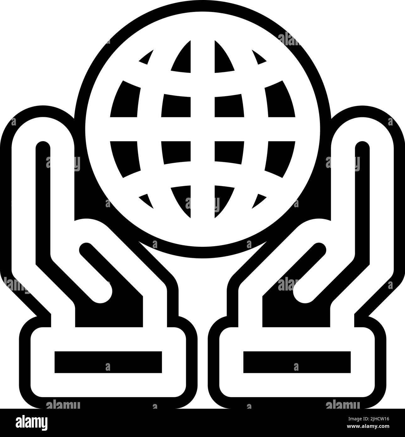 Ecology world grid Stock Vector Image & Art - Alamy