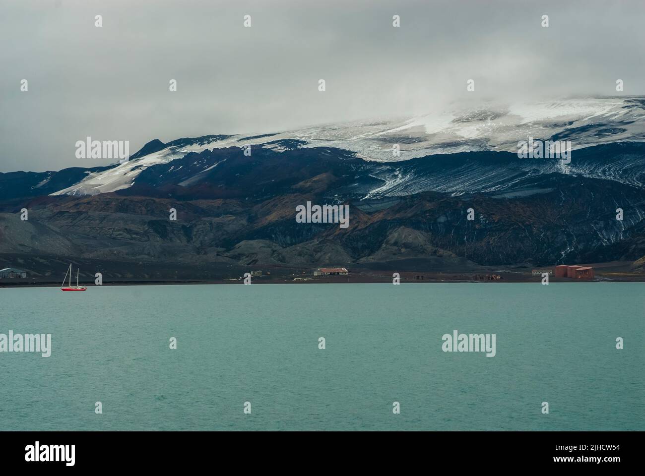 Deception Island landscape, Antartica Stock Photo - Alamy