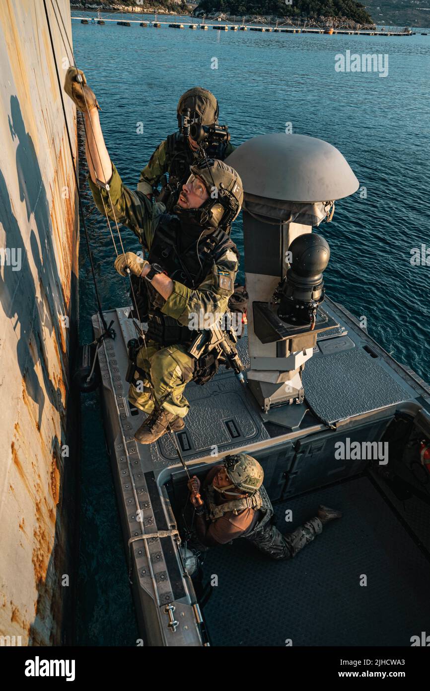 A U.S. Navy Sailor with Special Boat Team – TWELVE, U.S. Naval Special ...