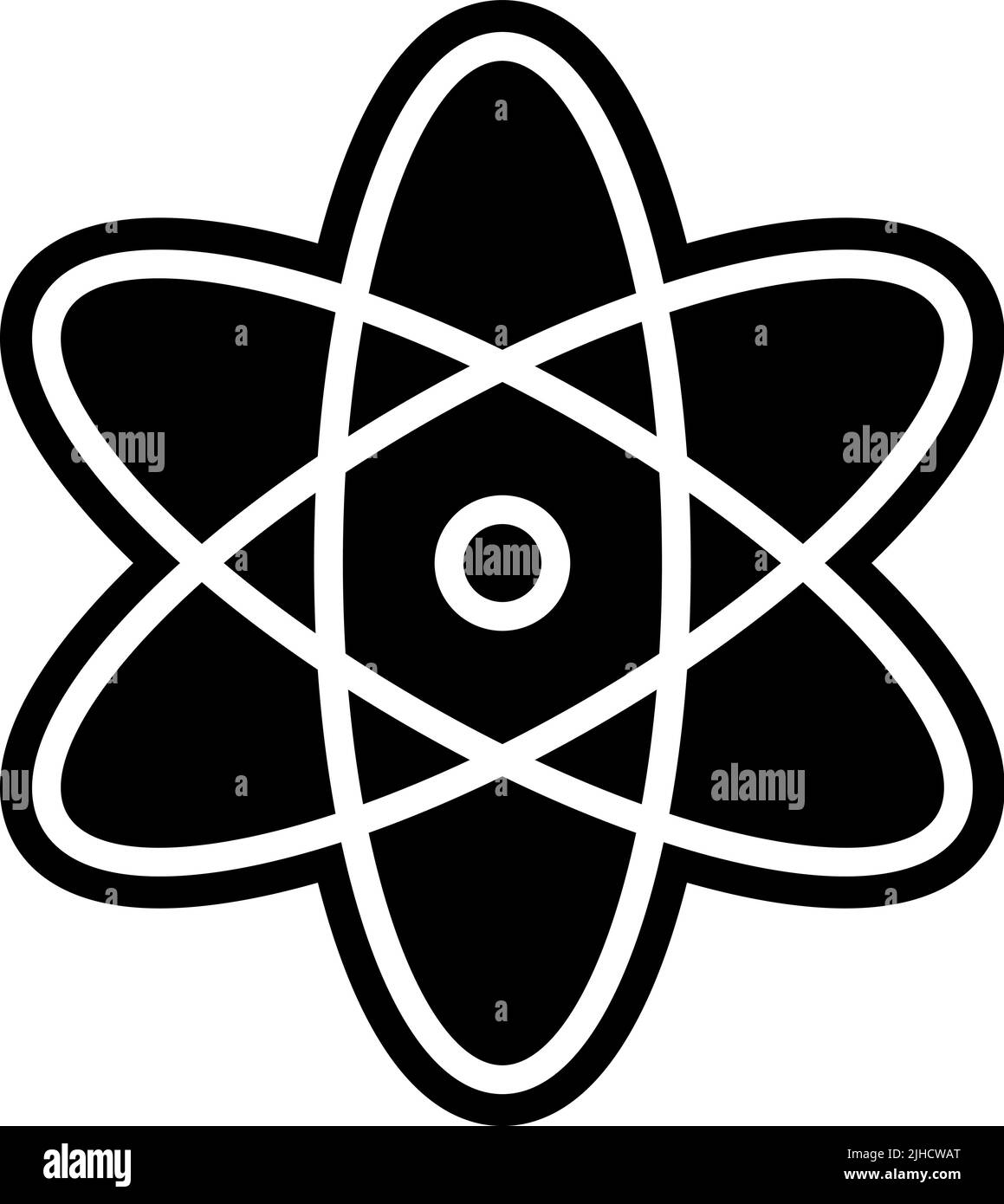 3d atomic structure molecule model Black and White Stock Photos ...