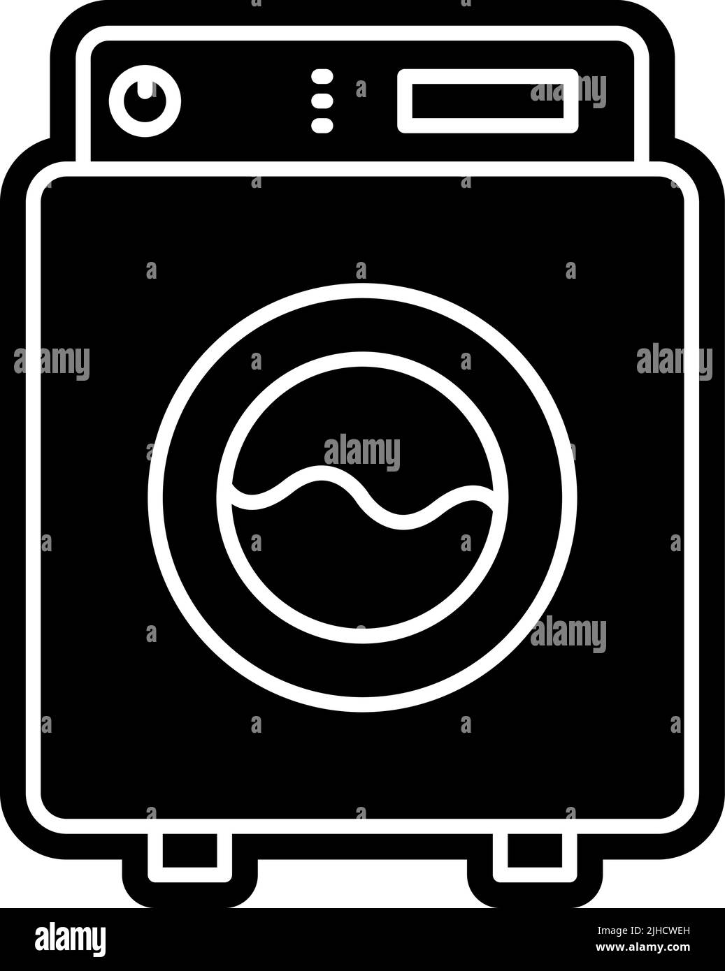 Electronic and devices washing machine Stock Vector Image & Art - Alamy