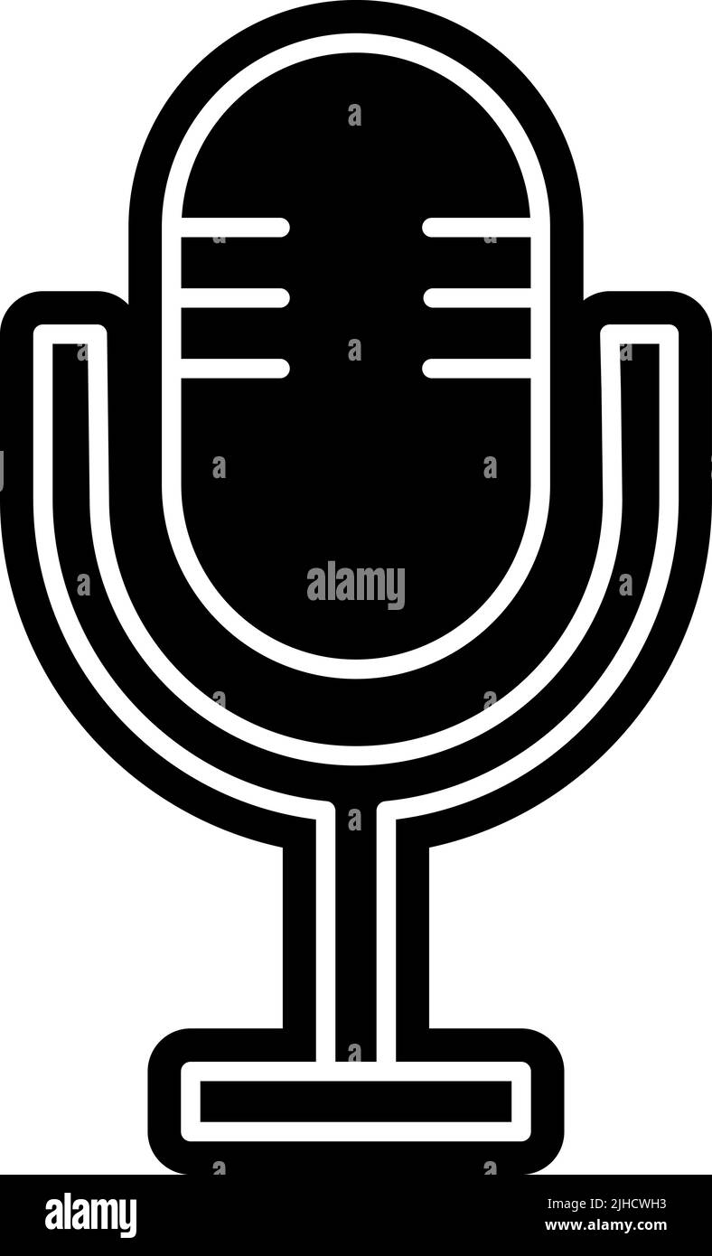 Voice recording smartphone Stock Vector Images - Alamy